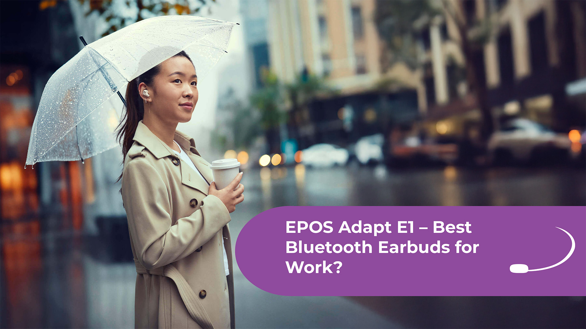 EPOS Adapt E1 Bluetooth Earbuds Review – Best Wireless Earbuds for Work?
